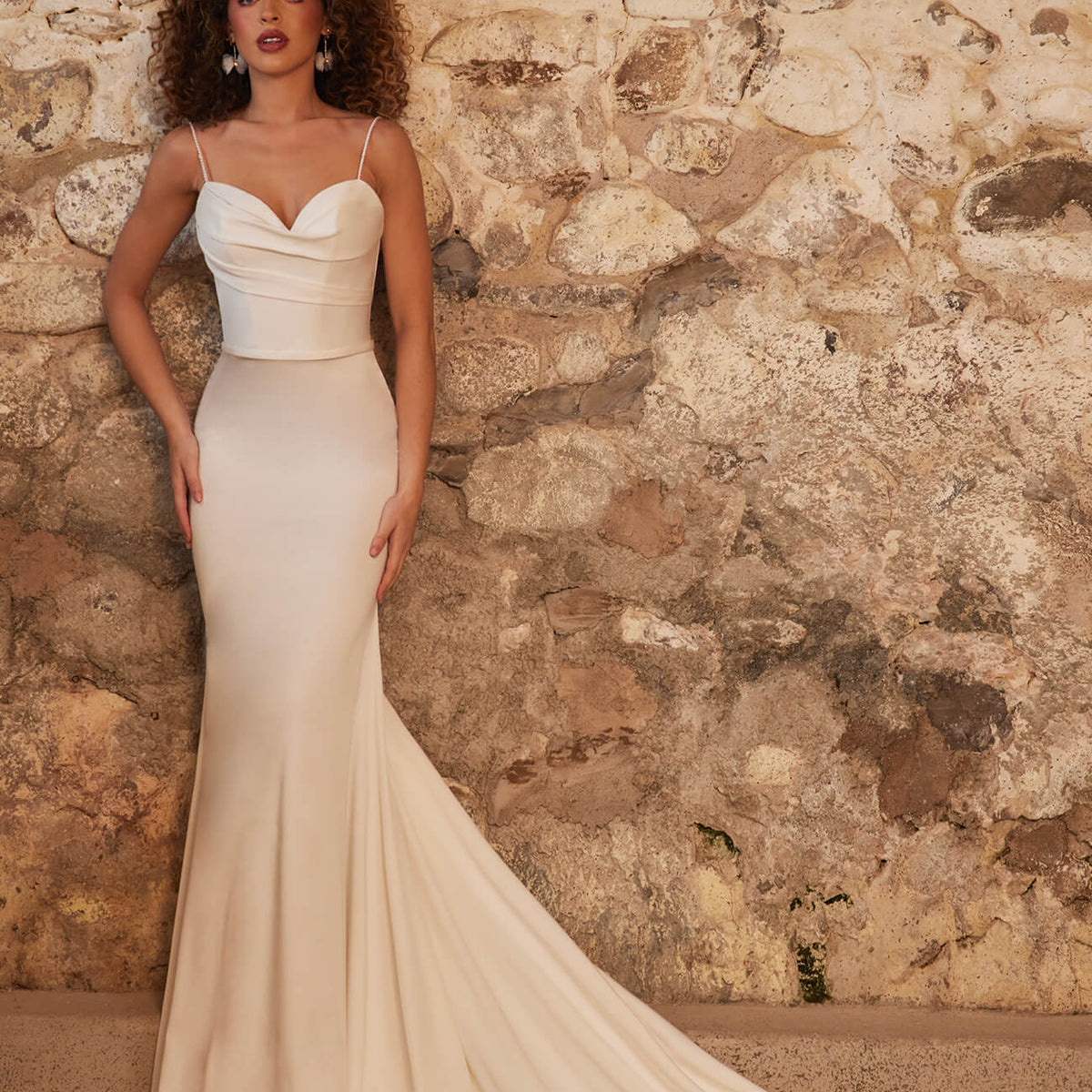 La Perle Size 4 LP2232 Andrea Ivory Gown – Bridal Sense