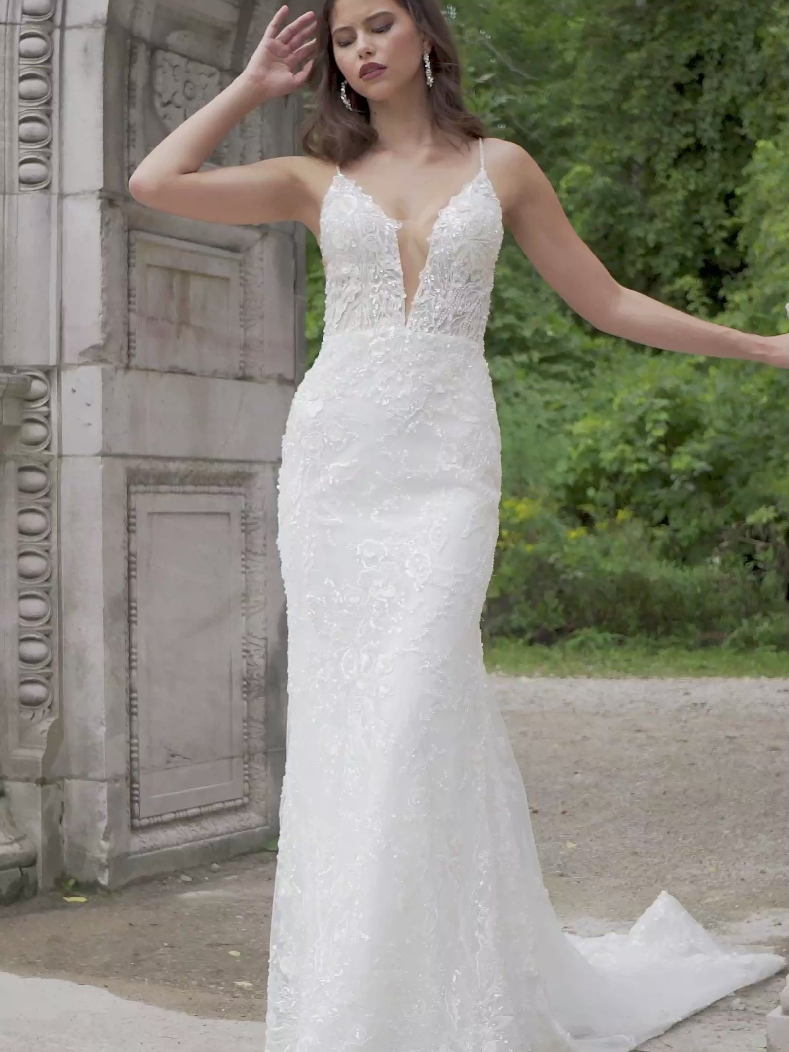 Size 14 Calla Blanche 121104 Thalia Ivory Gown – Bridal Sense